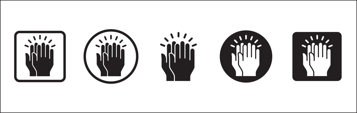 Hand Praise Symbol Vector Images (over 900)