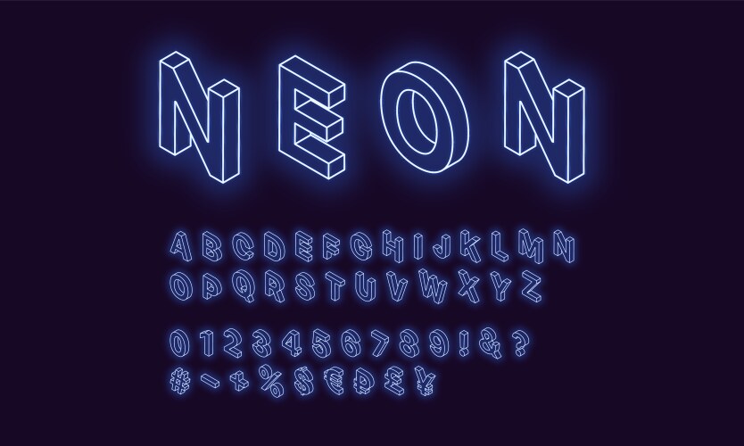 Neon Alphabet Vector Images (over 49,000)
