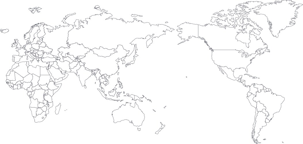 World Map Australia Centered Vector Images (over 200)
