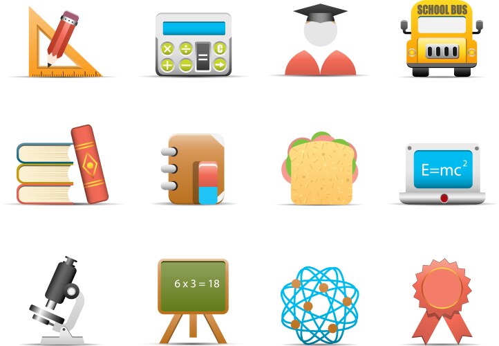 School teacher cartoon Royalty Free Vector Image