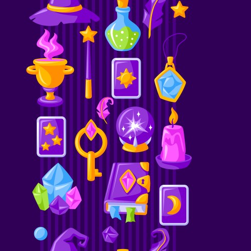 Magic amulet witchcraft alchemy Royalty Free Vector Image