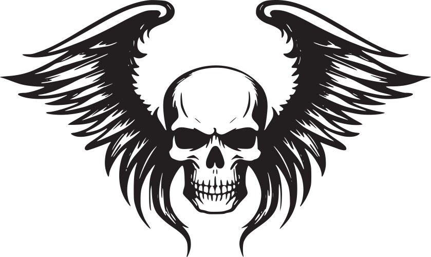 Flying Skull Vector Images (over 4,500)