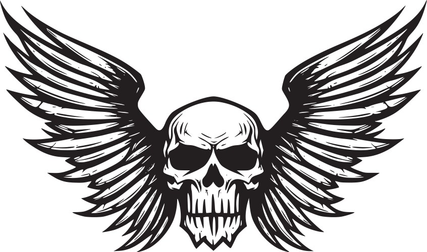 Flying Skull Vector Images (over 4,500)