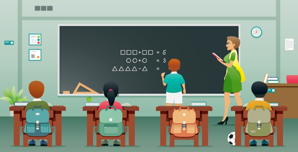 Teacher Teaching Vector Images (over 50,000)