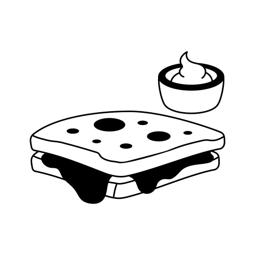 Toastie Vector Images (over 140)