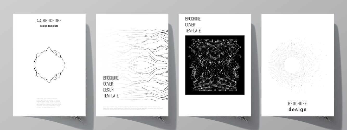 The layout of a4 format Royalty Free Vector Image