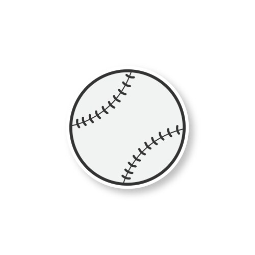 Baseball Royalty Free Vector Image - VectorStock