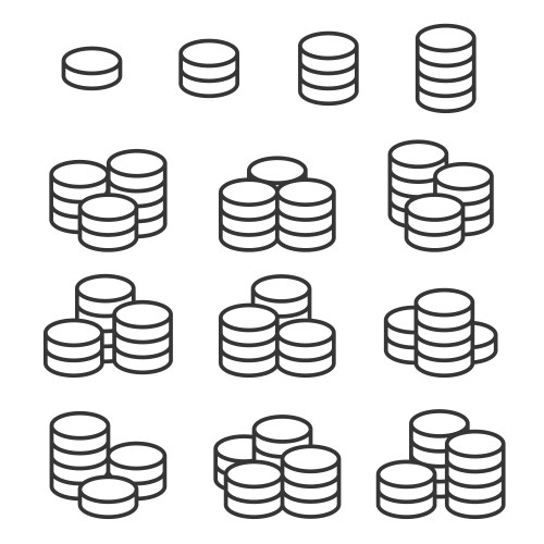 Coins Outline Vector Images (over 99,000)