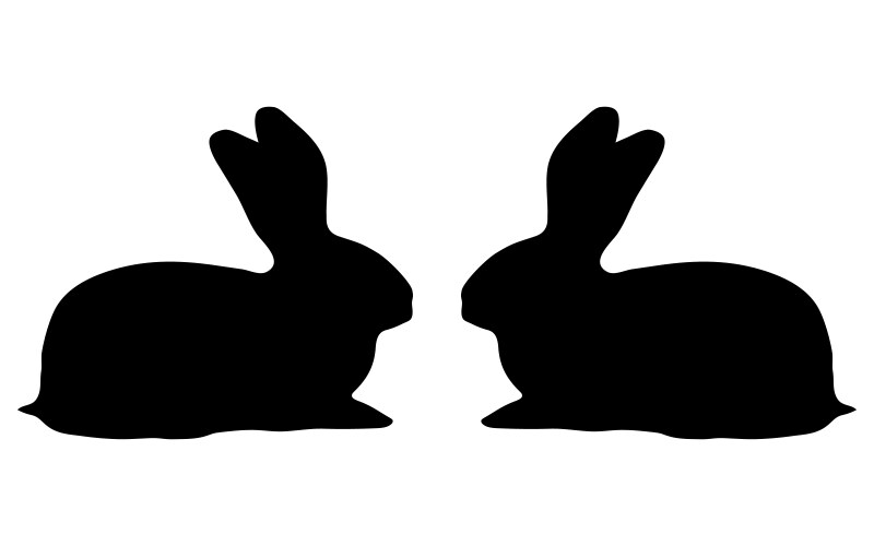 Bunny Silhouette Vector Images (over 16,000)