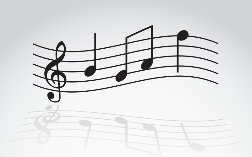 Music notes Royalty Free Vector Image - VectorStock
