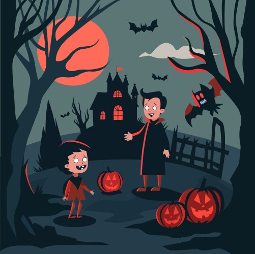 Spooky Neighborhood Vector Images (over 210)