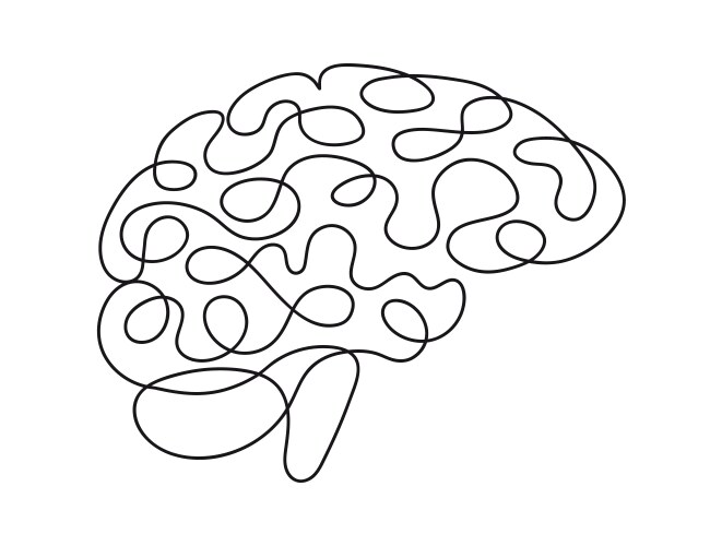 Brain Shape Outline Vector Images (over 2,600)