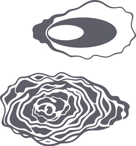 Oyster Royalty Free Vector Image - VectorStock