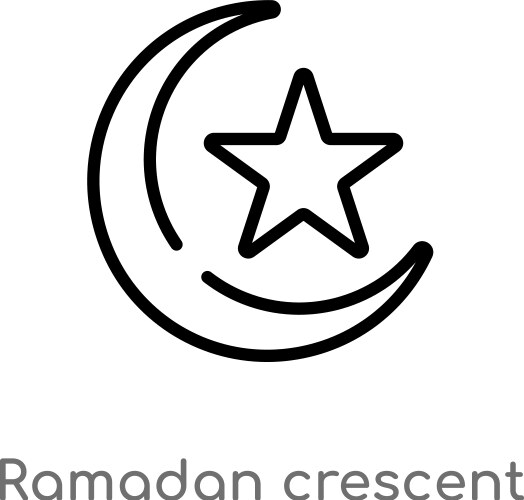 Crescent Moon Outline Vector Images (over 9,800)