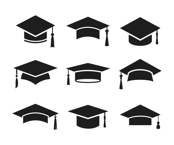Free Graduation Cap Vector Images (over 1,700)