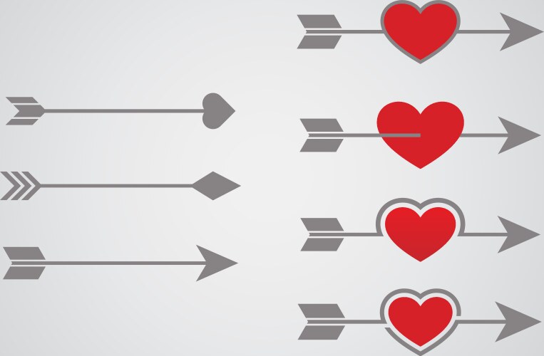 Love Arrow Vector Images (over 88,000)