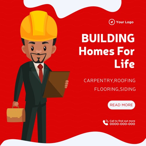 Banner design of need expert service template Vector Image