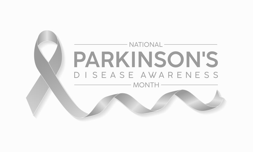 National parkinsons disease awareness month Vector Image