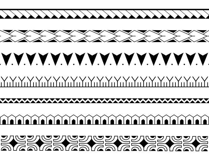 Samoan Patterns Vector Images (over 1,300)