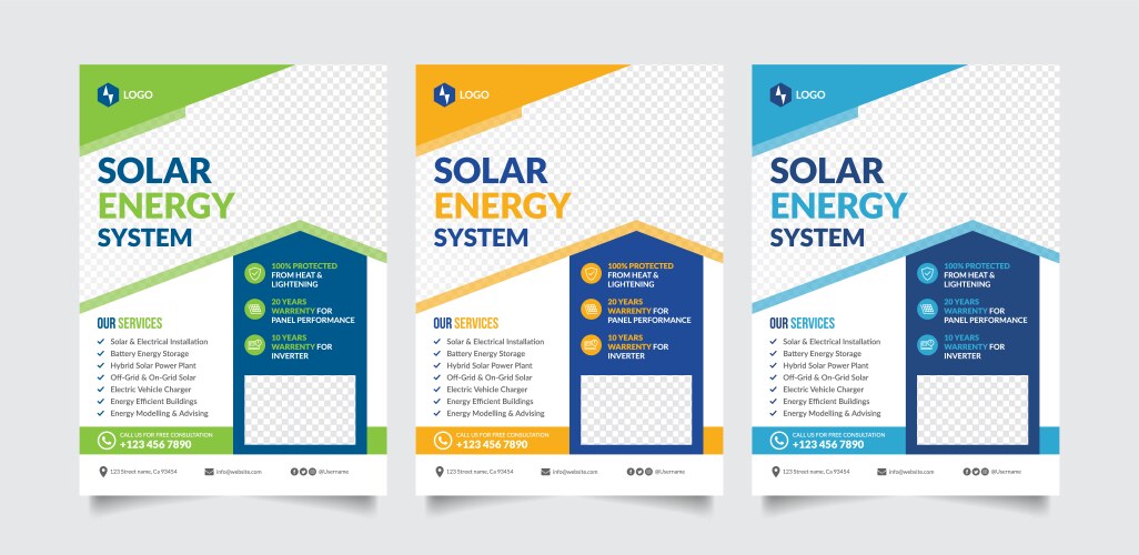 Solar Energy Brochure Vector Images (over 420)