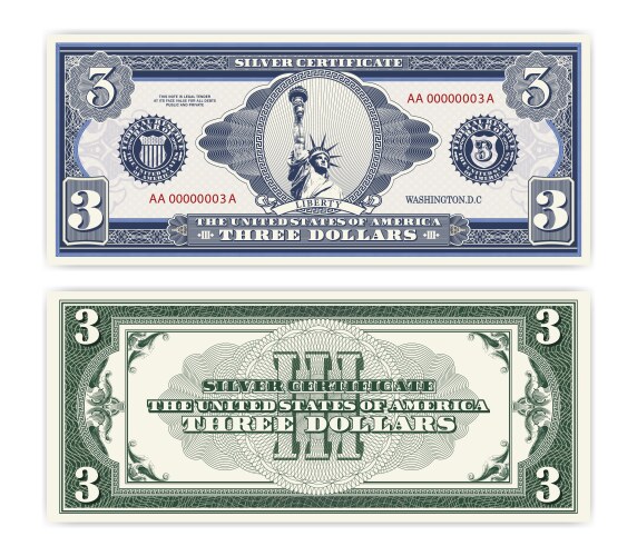 3 Dollar Bill Vector Images (19)