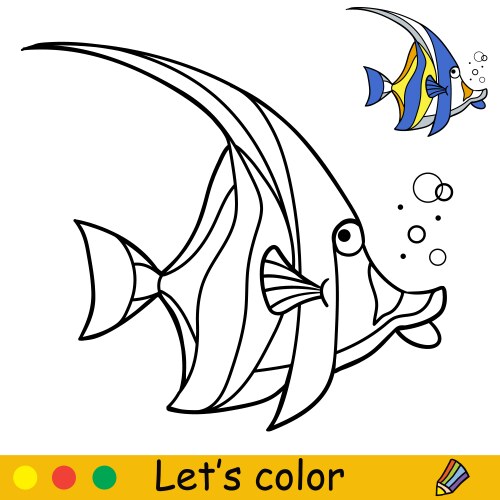 Zebra cartoon character coloring page Royalty Free Vector
