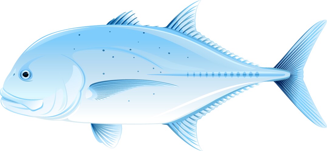 Giant trevally Royalty Free Vector Image - VectorStock