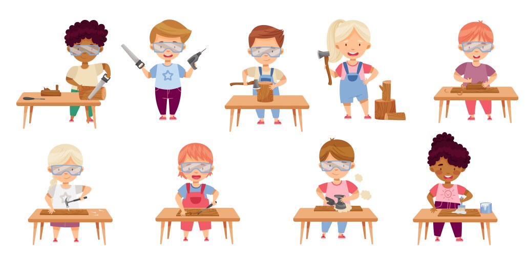 Children Workshop Vector Images (over 1,700)