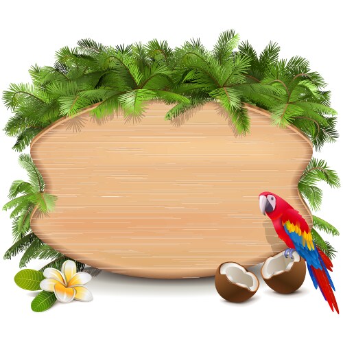 Wedding flower board Royalty Free Vector Image