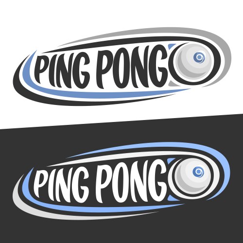 Ping Pong Logo Vector Images (over 1,500)