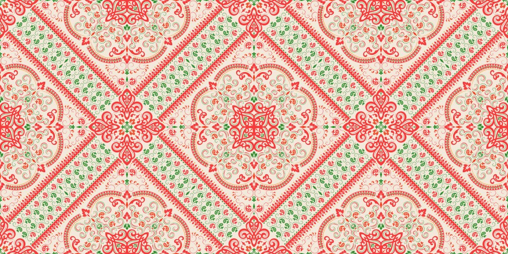 Seamless pattern based on ornament paisley bandana – Royalty-Free ...
