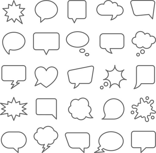 Pop art comic book text speech bubble Royalty Free Vector