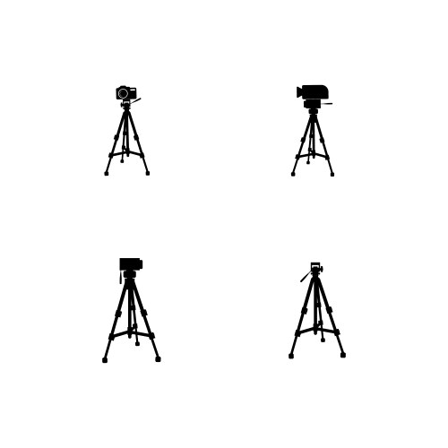 Tripod logo Royalty Free Vector Image - VectorStock