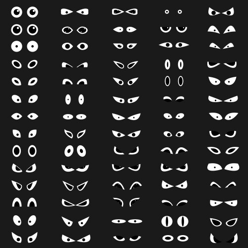 Cartoon Eyes Vector Images (over 290,000)