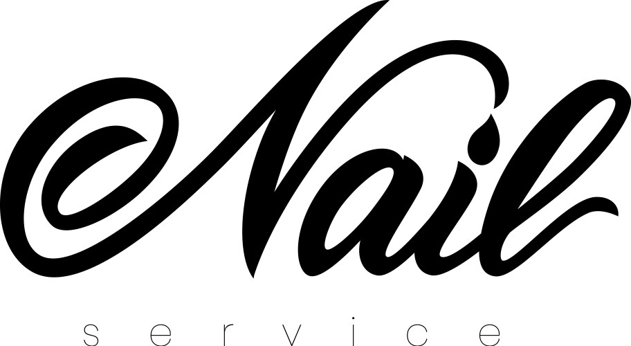 Nail Polish Font Vector Images (over 150)