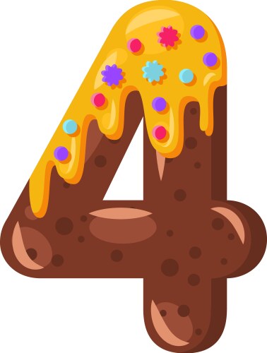 Number Four Clipart Vector Images (over 420)