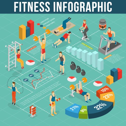 Fitness Infographics Vector Images (over 16,000)