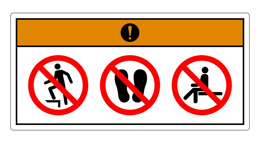 Do not Step Vector Images (over 450)
