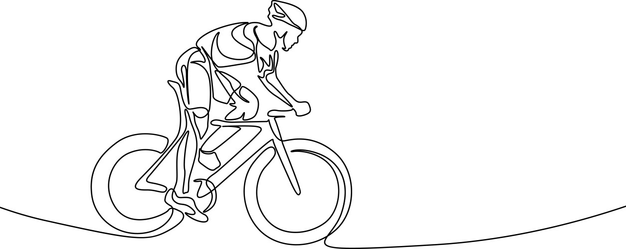 Mountain Bike Line Drawing Vector Images (over 410)