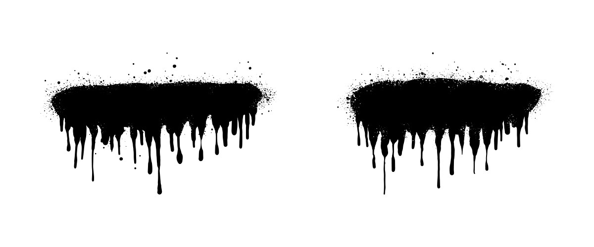 Abstract background spray paint graffiti banners Vector Image