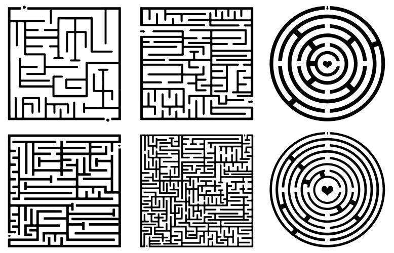 Maze Vector Images (over 58,000)