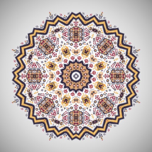 Round Aztec Vector Images (over 7,700)