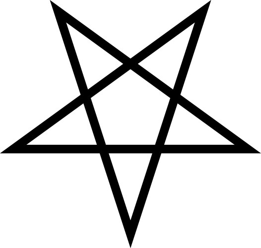 Five pointed star Royalty Free Vector Image - VectorStock
