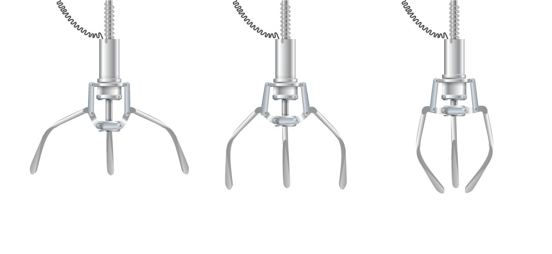 Gripper arm slot machine elevator Royalty Free Vector Image