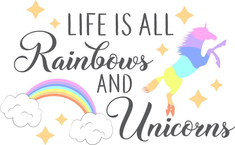 Unicorn Royalty Free Vector Image - VectorStock