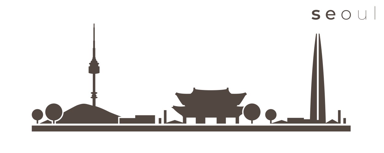 Seoul Skyline Vector Images (over 500)