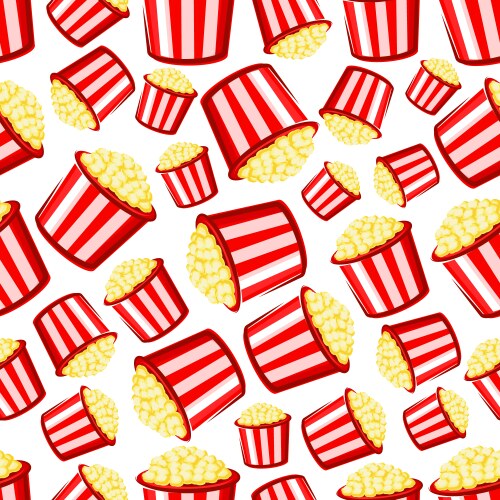 Popcorn rusty metal plate pop corn bucket Vector Image