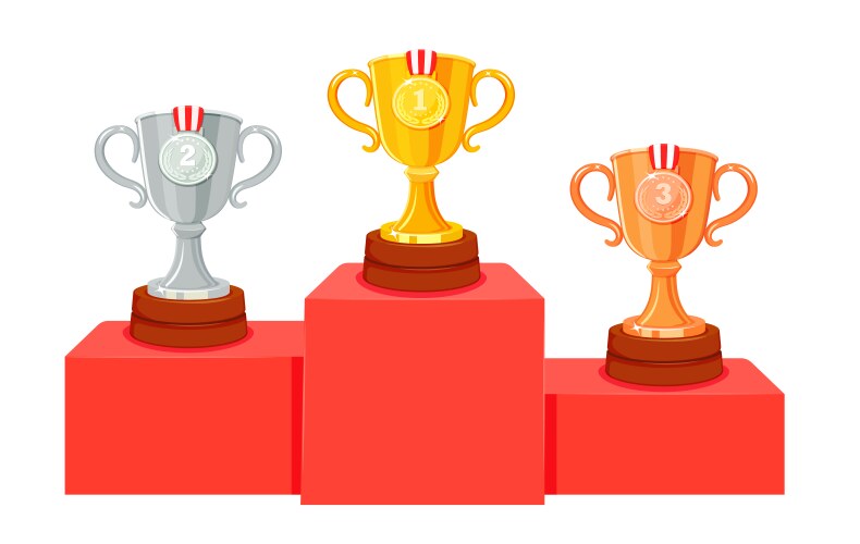 Top 3 Winners Vector Images (over 570)