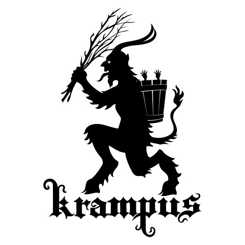 Krampus Vector Images (over 890)