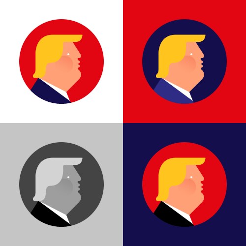 Trump hair Vector Images & Graphics for Commercial Use | VectorStock
